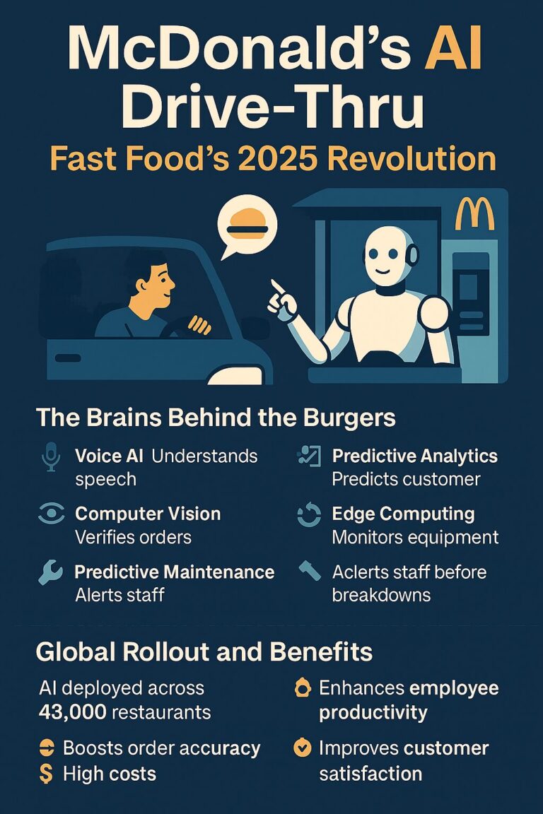 McDonald’s AI Drive-Thru: Fast Food’s 2025 Revolution - Robot Builders