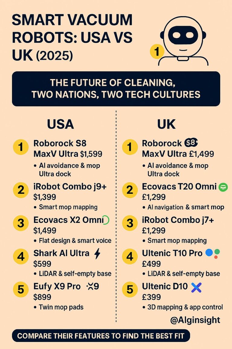Smart Vacuum Robots: USA vs UK—A Tale of Two Tech Cultures - Robot Builders