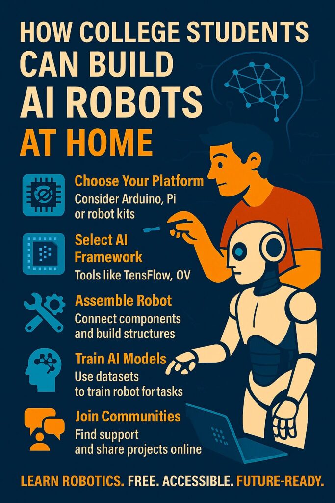 How College Students Can Build AI Robots at Home - Robot Builders